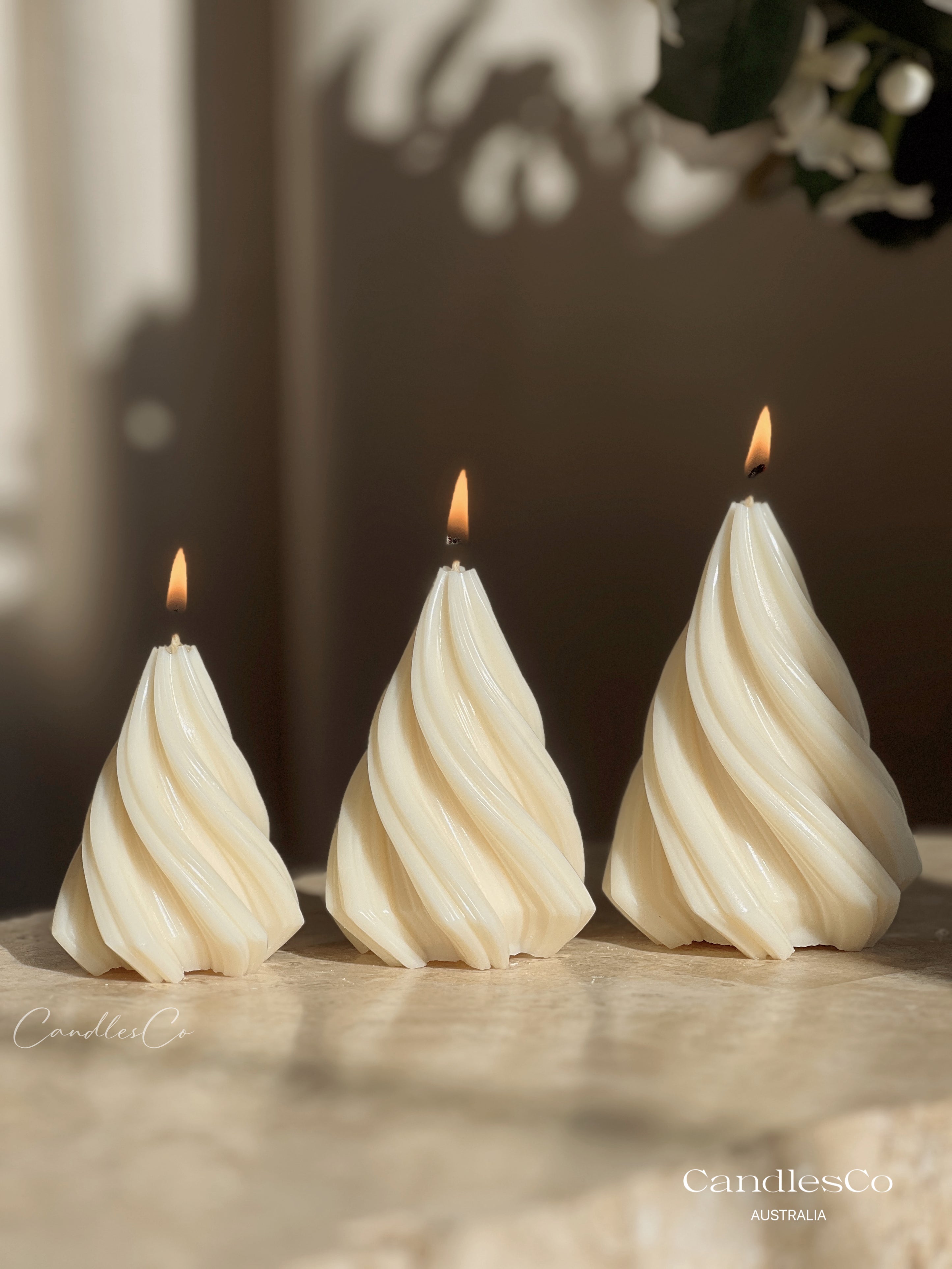 Twirl Christmas Trees – CandlesCo Australia