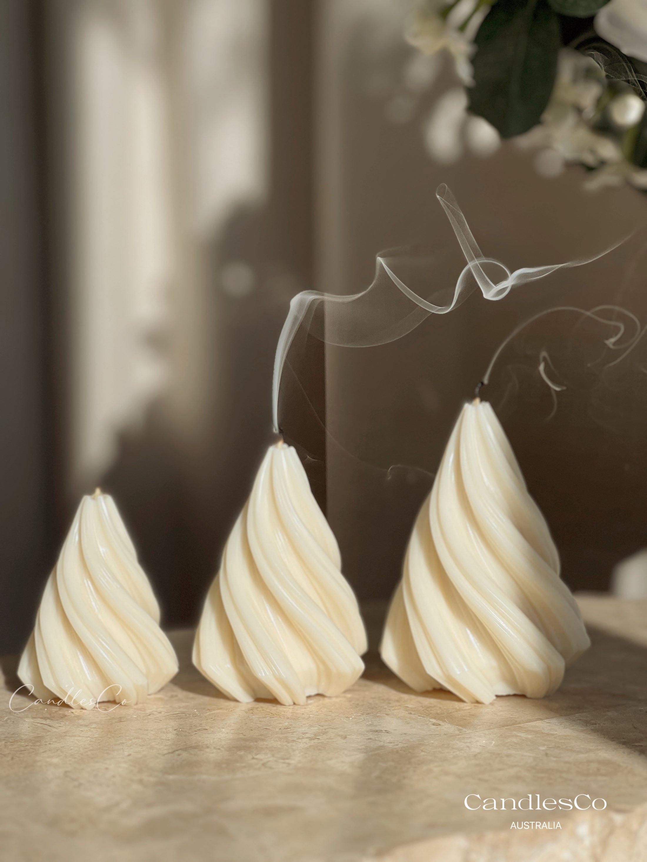 Twirl Christmas Trees – CandlesCo Australia