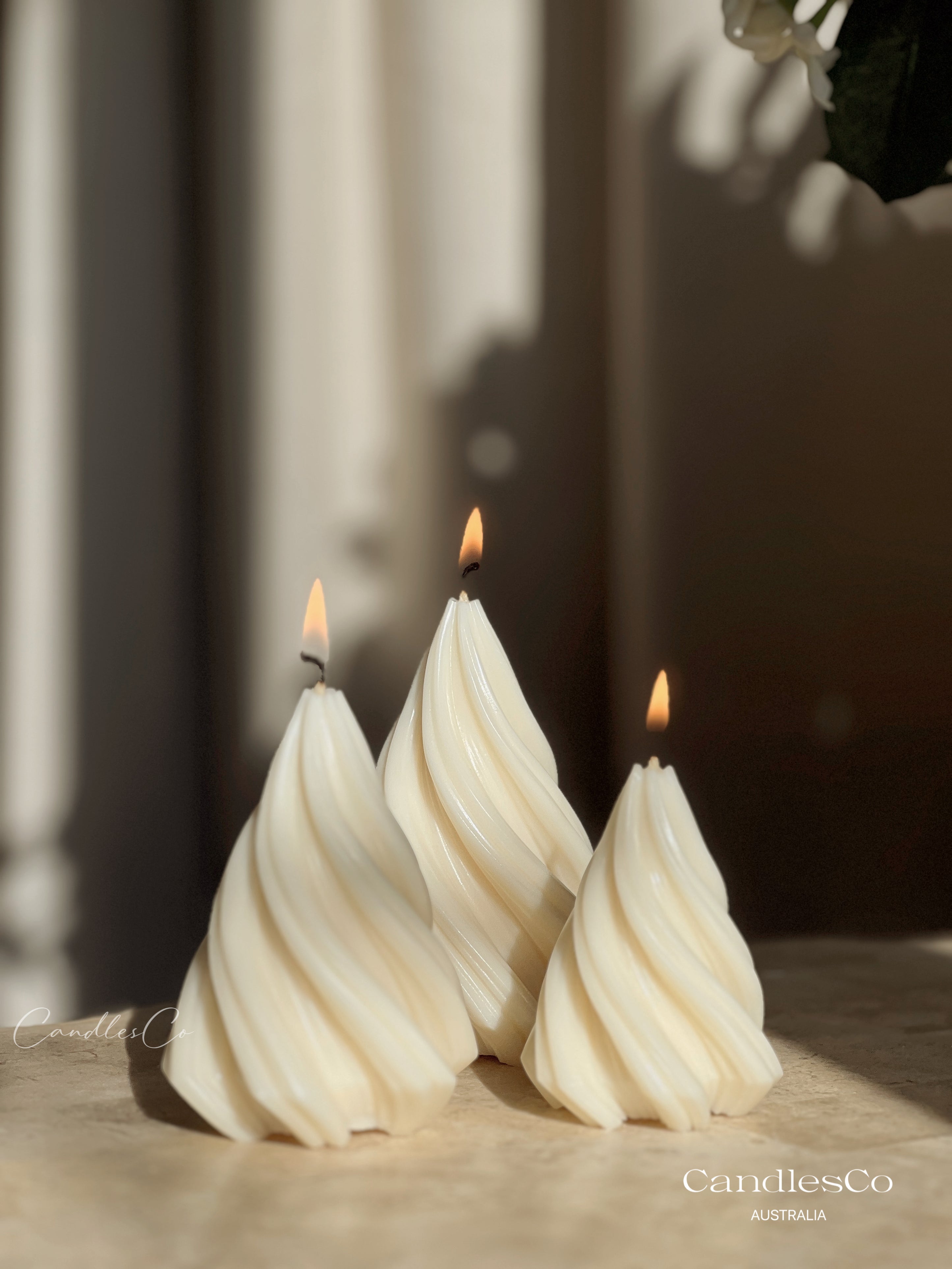 Twirl Christmas Trees – CandlesCo Australia